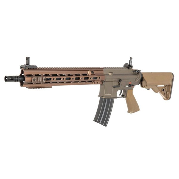 Double Bell M416 AEG Long Version Tan - Defcon Airsoft
