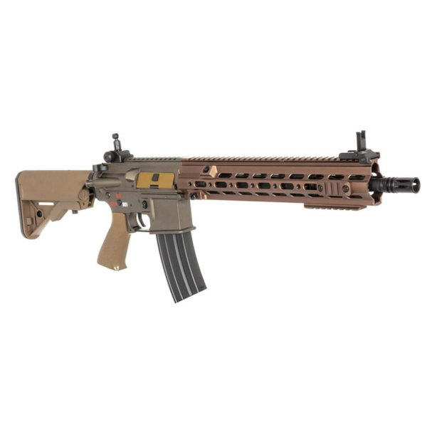 Double Bell M416 AEG Long Version Tan - Defcon Airsoft