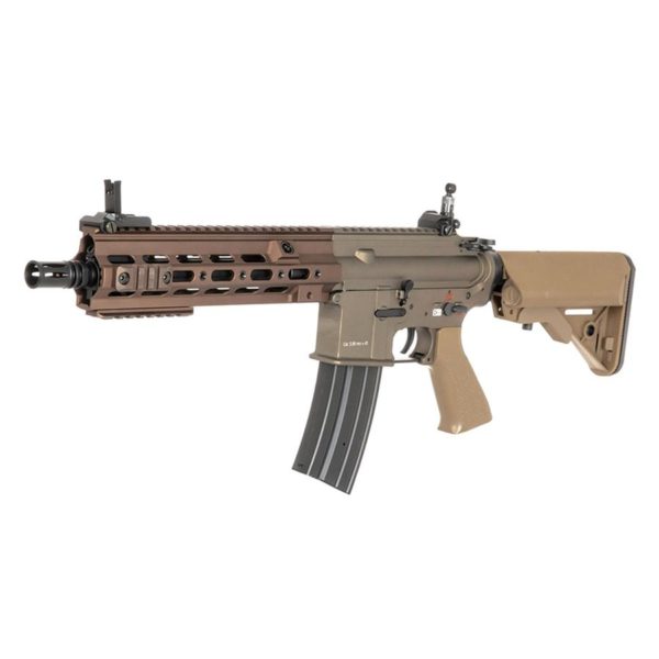 Double Bell M416 AEG Short Version Tan - Defcon Airsoft
