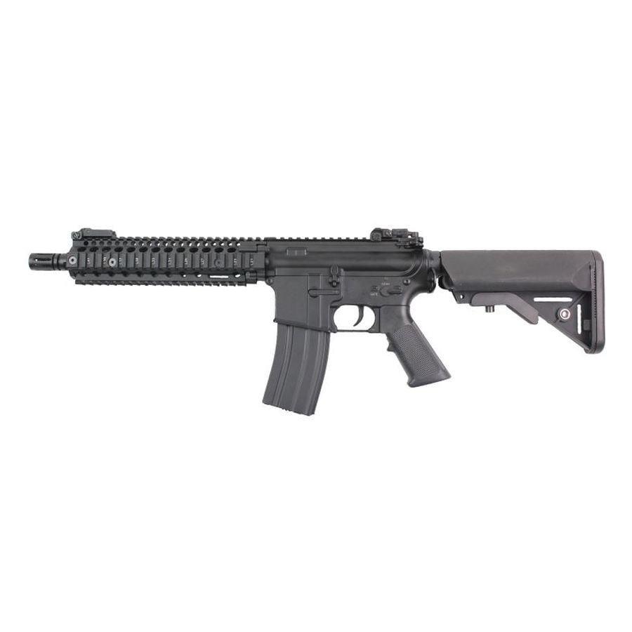 Double Bell MK18 AEG Full Metal Black - Defcon Airsoft