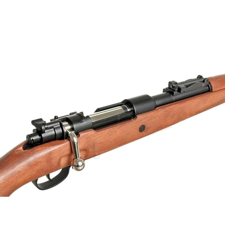 Double Bell KAR98K WWII Real Wood - DEFCON AIRSOFT