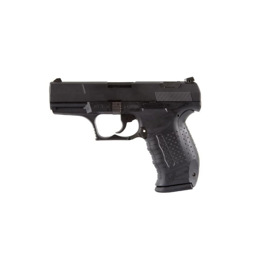 WE 'God Of War' GBB P99 Pistol Metal Slide - Black - Defcon Airsoft