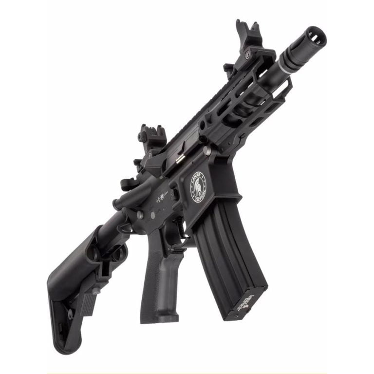 Lancer Tactical M4 LT34 PROLINE Enforcer Battle Hawk 4' RIS Carbine AEG ...