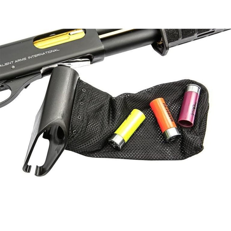 APS M870 MK1/MK2/MK3 Series Shell Catcher Bag Black - Defcon Airsoft