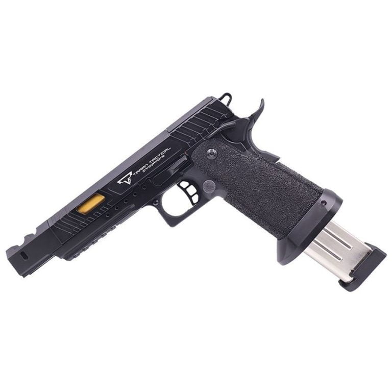 Jag Precision X Taran Tactical International Combat Master ALPHA Hi-Capa GBBP (R601-3 - Black ...