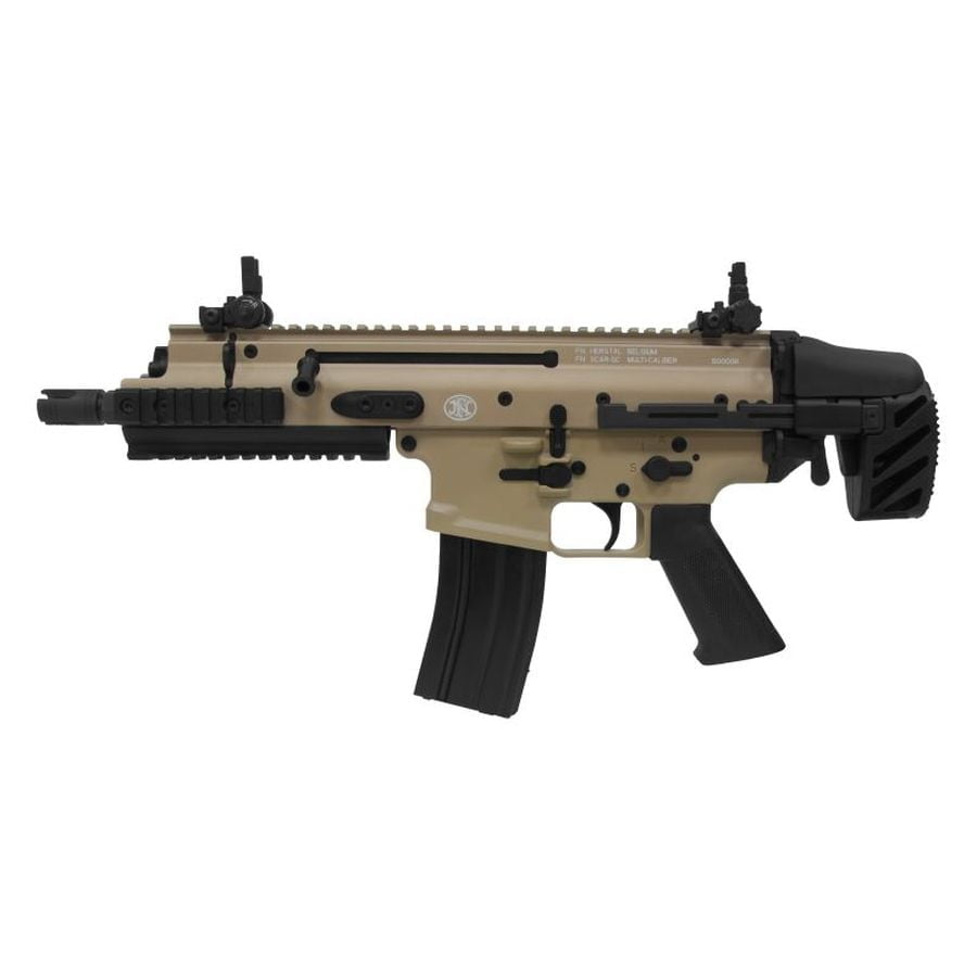 FN Herstal SCAR-SC BRSS AEG Recoil (Bolt - Tan - 200854) - Defcon Airsoft