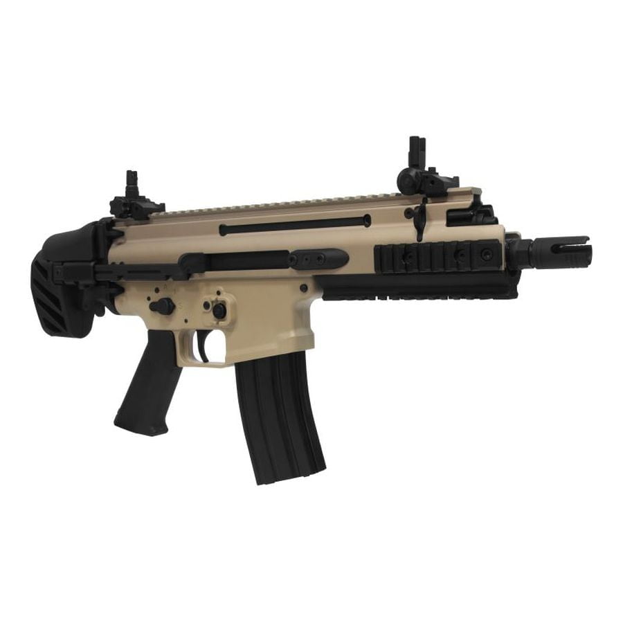 FN Herstal SCAR-SC BRSS AEG Recoil (Bolt - Tan - 200854) - Defcon Airsoft