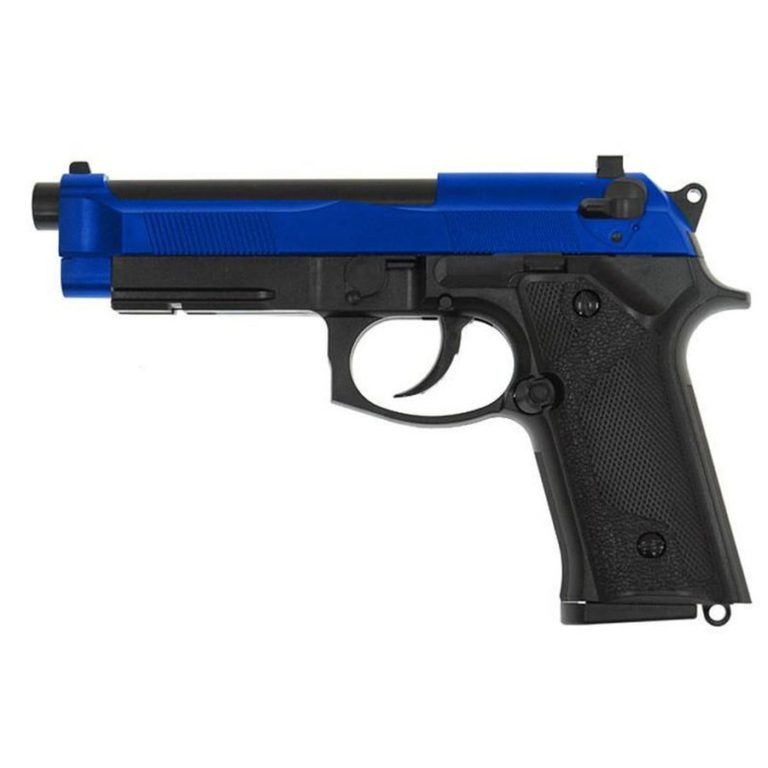 HFC M9 Gas Pistol (Non-Blowback - GG-105 - Blue) - Defcon Airsoft