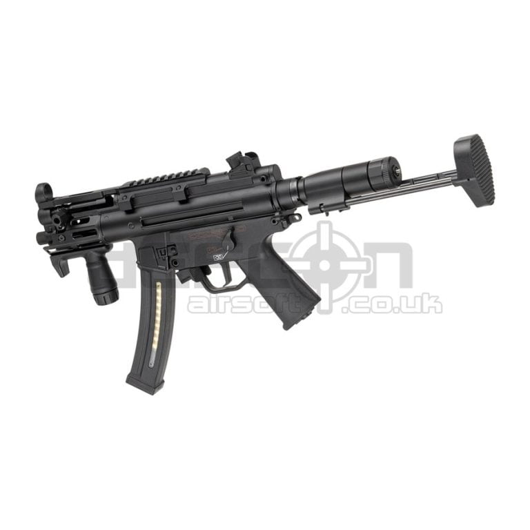 Cyma Platinum Swat SMG5 AEG Sub-Machine Gun (PDW - CM041L - Black ...