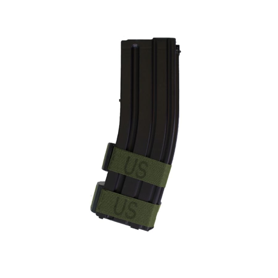 NUPROL M4 Electric Dbl Mag (SC) 1200R - Black - Defcon Airsoft
