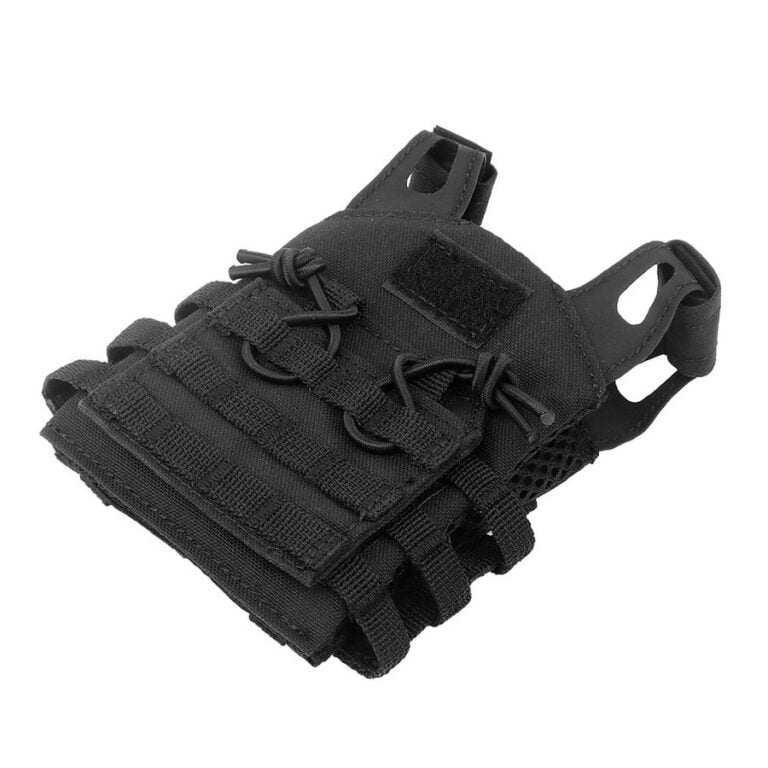 NP Mini Tactical Vest - Black - Defcon Airsoft