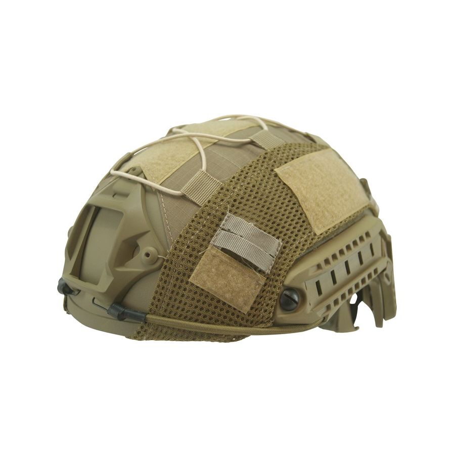 Fast Helmet Cover - Coyote - Defcon Airsoft
