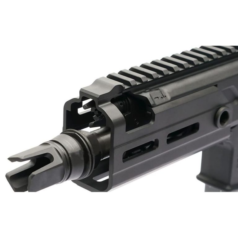 AA/APFG MCX Rattler SOCOM PDW Gas Blowback Rifle Black - Defcon Airsoft