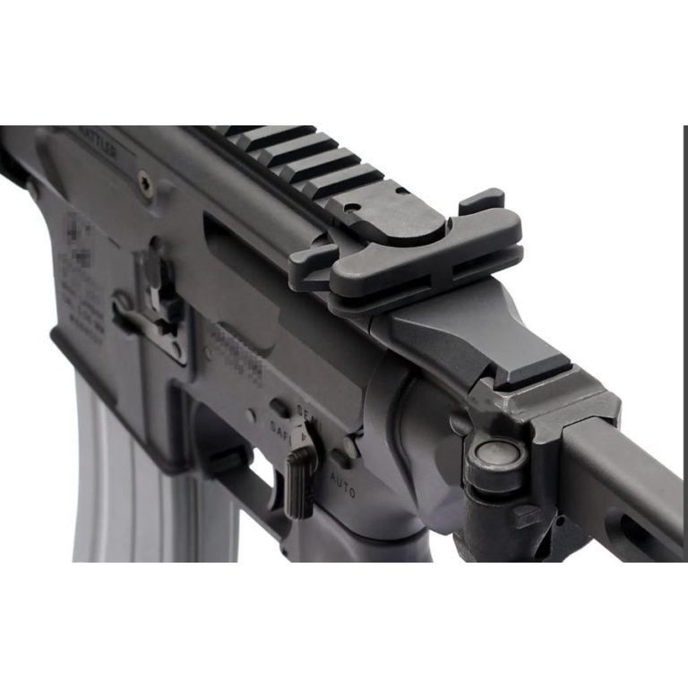 AA/APFG MCX Rattler SOCOM PDW Gas Blowback Rifle Black - Defcon Airsoft