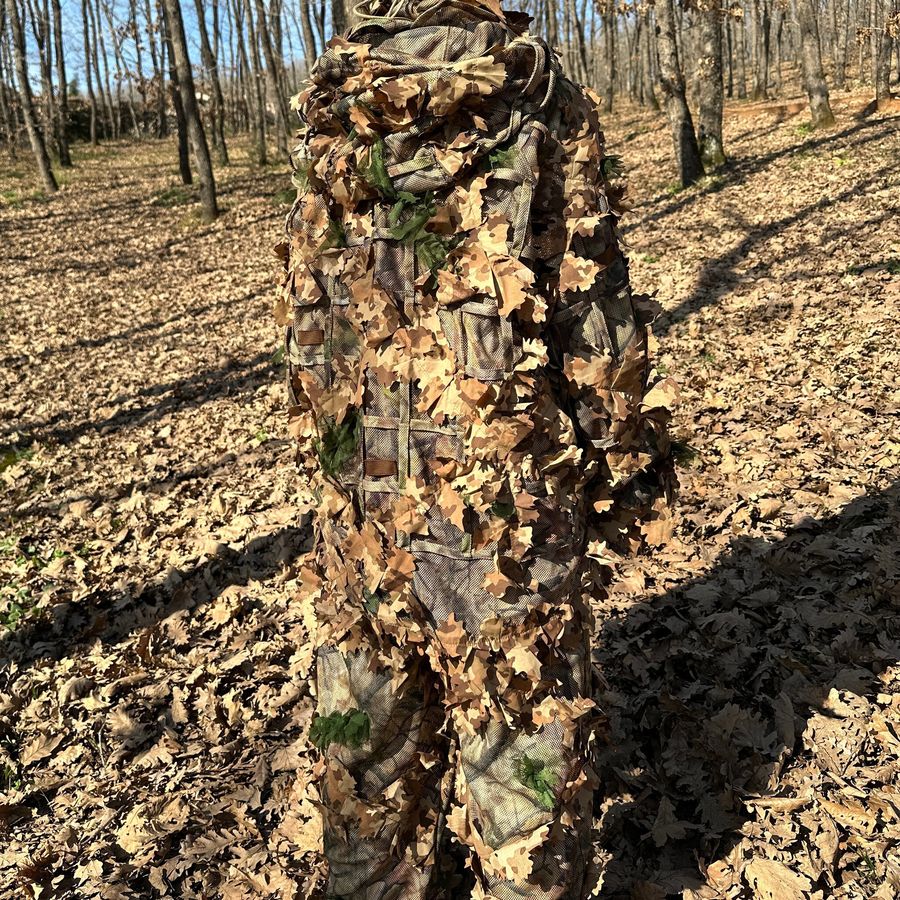 KMCS Ghillie Suit 4.1 Woodland Floor - Defcon Airsoft