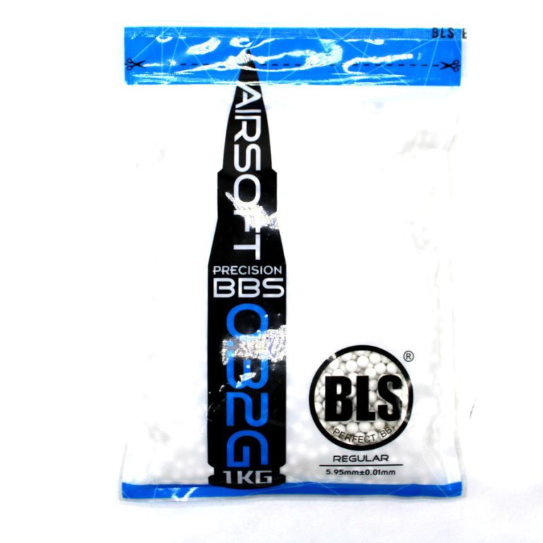 BLS Precision Non-Bio BBs - 0.32g - 1kg - White - Defcon Airsoft