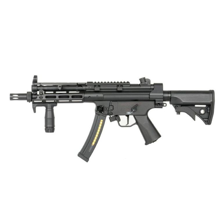 Cyma Platinum Swat SMG5 AEG Sub-Machine Gun (CM041H - Black) - Defcon ...