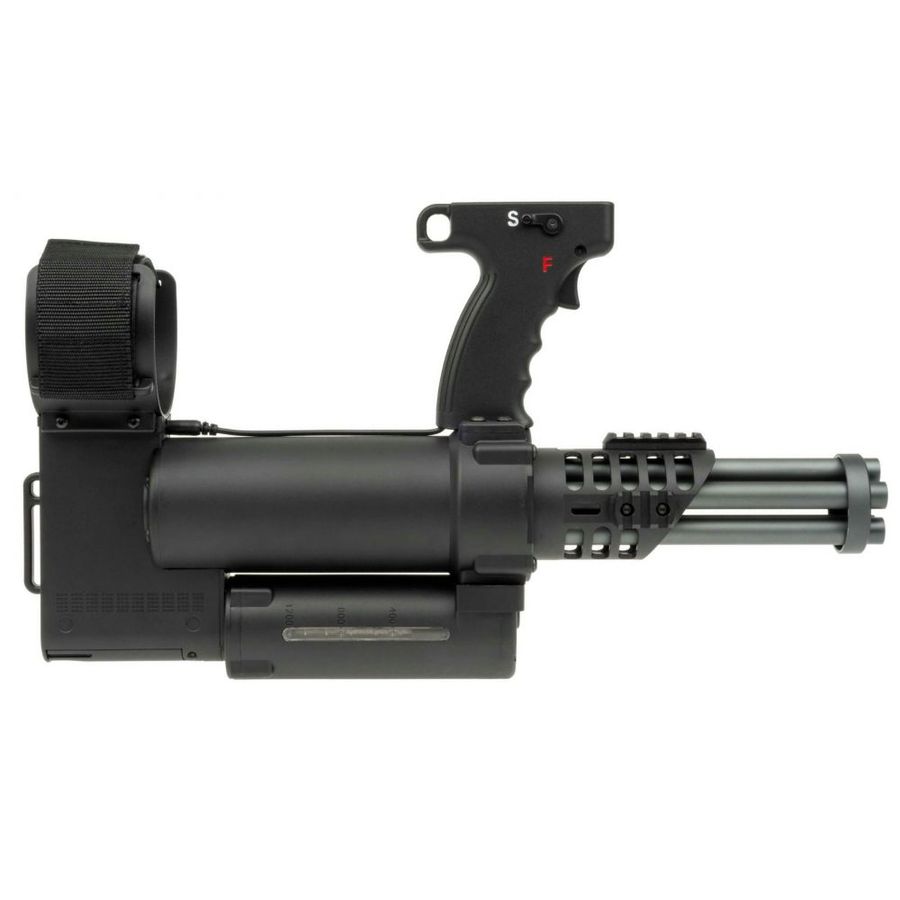 Well WE23-SL Rotary Arm Mounted Minigun - Defcon Airsoft