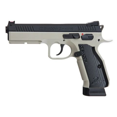 KJWorks CZ Shadow 2 Gas Blowback Pistol Urban Grey - Defcon Airsoft